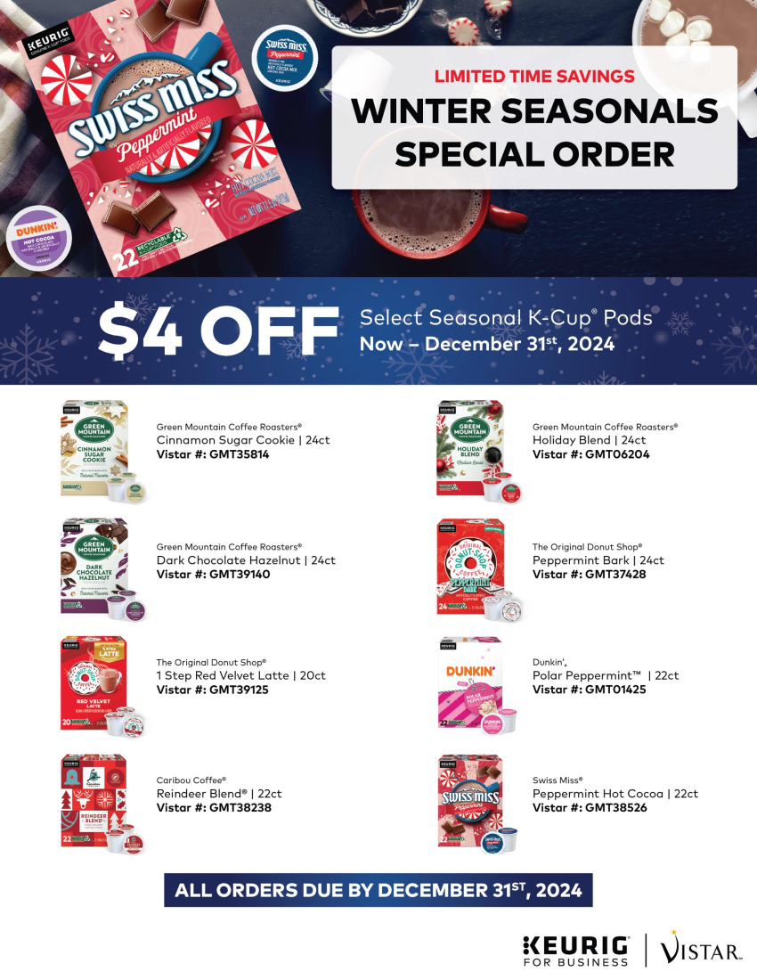 2024 Winter Seasonal Promo Sell Sheet – Vend Purchase Group